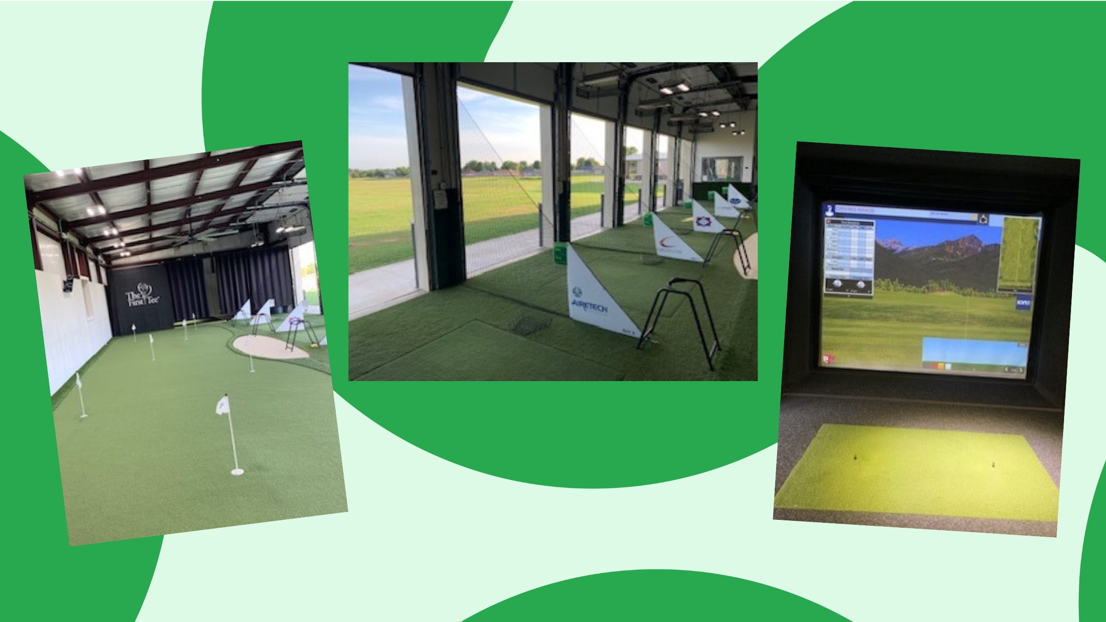Indoor Driving Range - First Tee - Northwest Arkansas